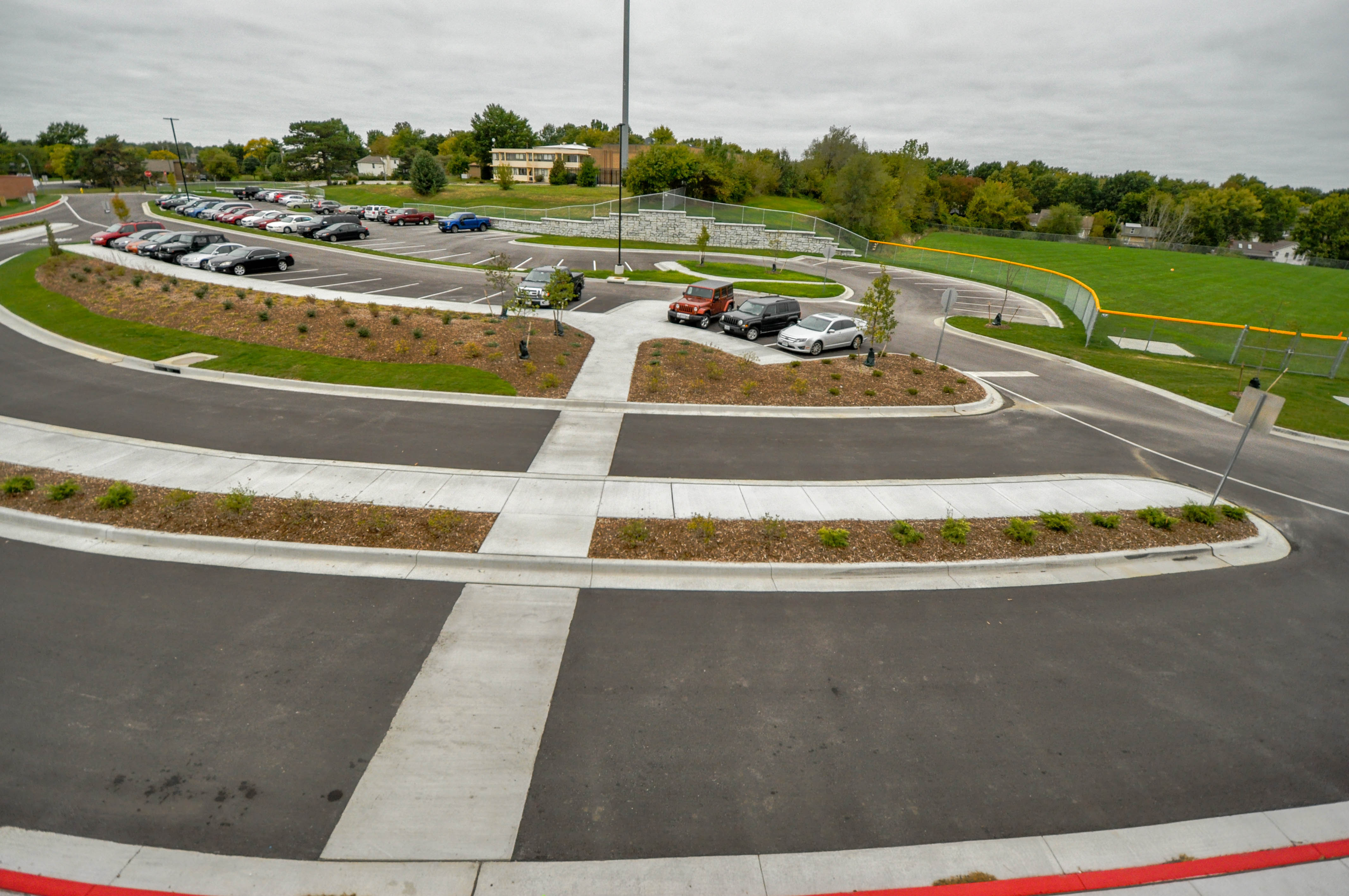 Grandview High School Bus Drop off and Parking Lot Reconfiguration