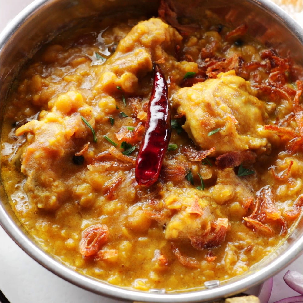 Dal Murgi | Chana Chicken Curry