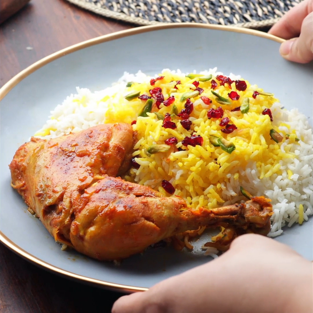 Persian Chicken Rice