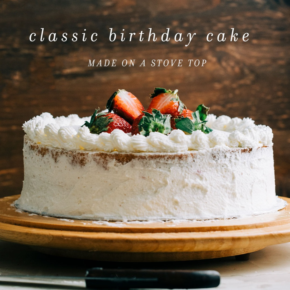 Classic Birthday Cake Made On A Stove Top classic-birthday-cake-made-on-a-stove-top