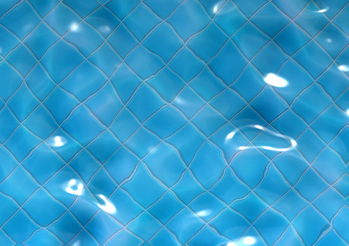 Glossy Aqua Pool Tile | Teodoro