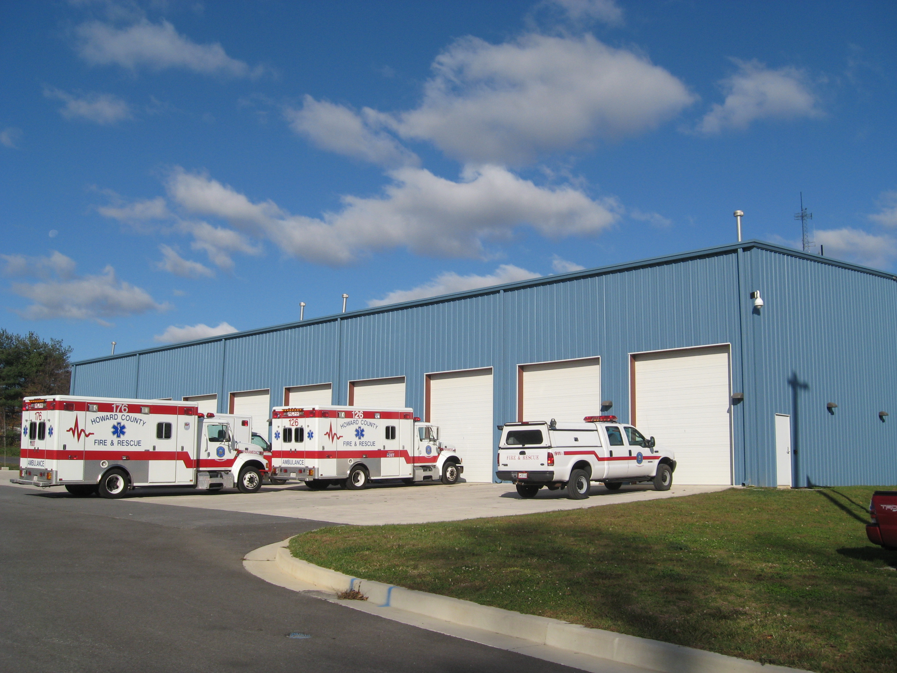 Howard County Apparatus Building