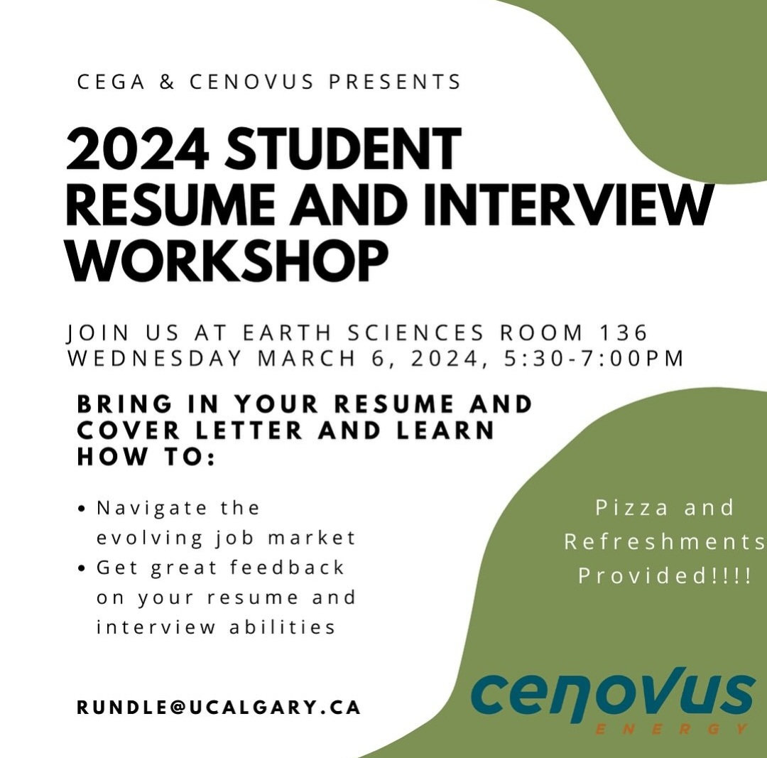 Resume and Interview Workshop | Rundle Group of Geos