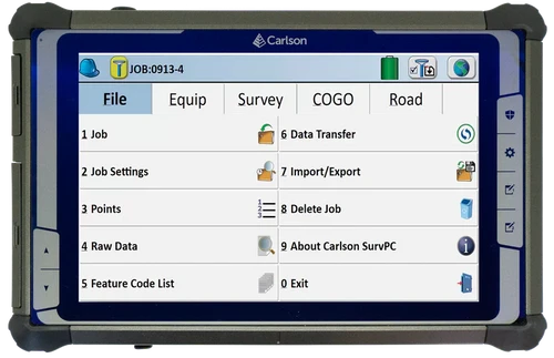 Carlson RT5 Cell EU Model w/ SurvPC TS | Carolina Surveying