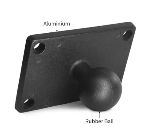 1" Ball Rectangular Plate | Tallon Systems