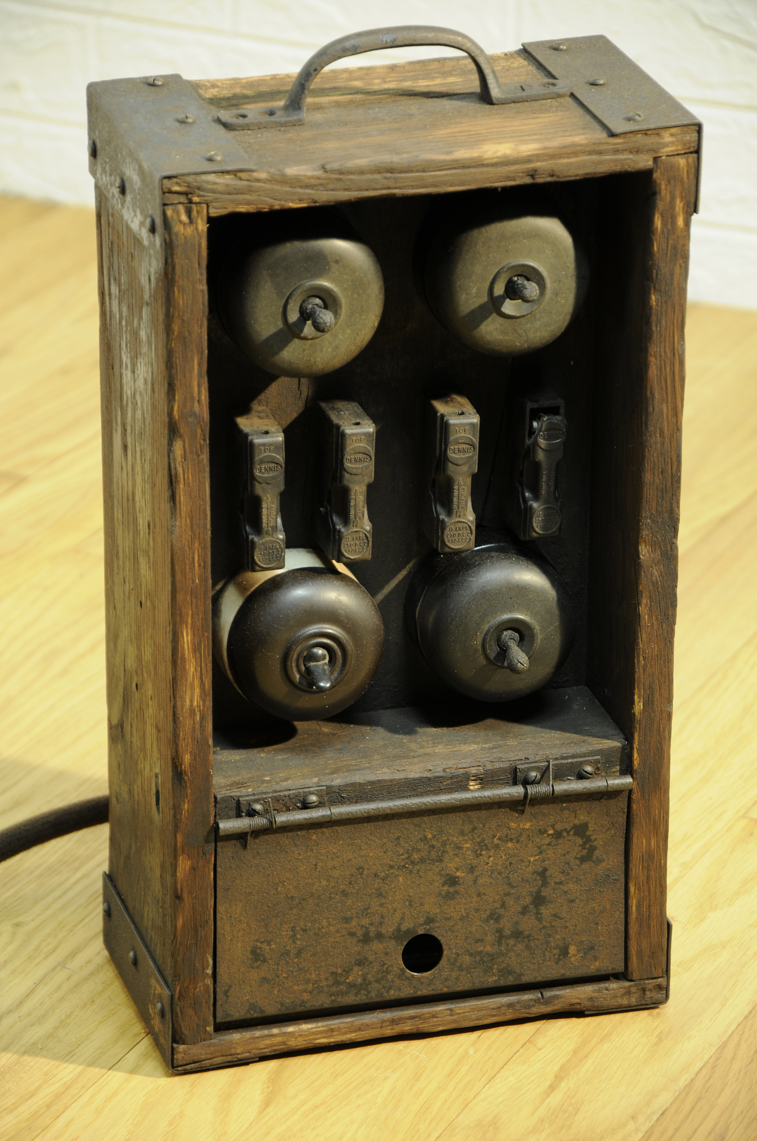 Early Portable Distrubtion Box | Ancient Lights