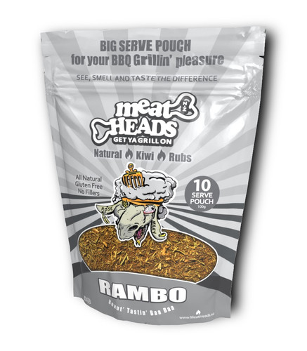 Mediterranean Rambo Lamb Rub 100g - Gluten-Free MSG-Free Spice Blend ...