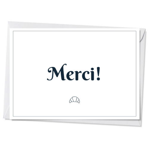 10 cartes - Merci! | Creafrench