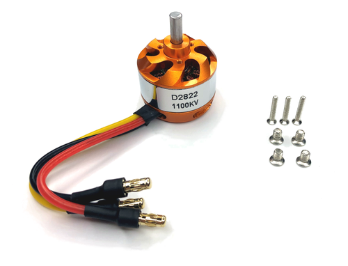 2822/17 Brushless Outrunner 1100KV 3.175mm or 4mm Shaft | Battle Robot Kit
