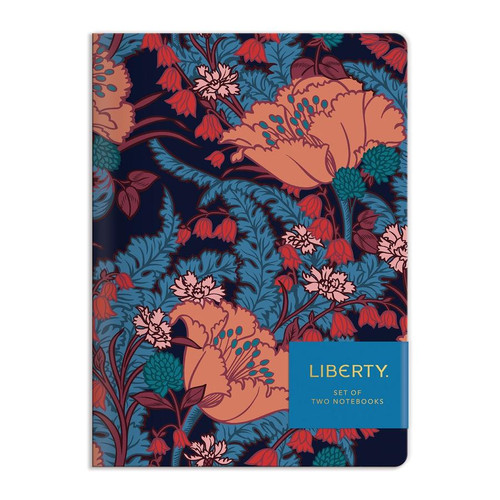 Juego de libretas florales Liberty London | SilverwoodBloom