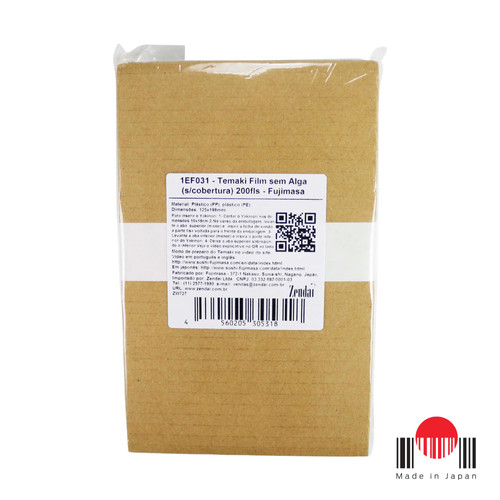 1EF031 - Temaki Film M sem Alga 200fls - Fujimasa | Zendai