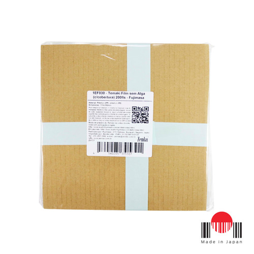 1EF030 - Temaki Film sem Alga (c/cobertura) 200fls - Fujimasa | zendai