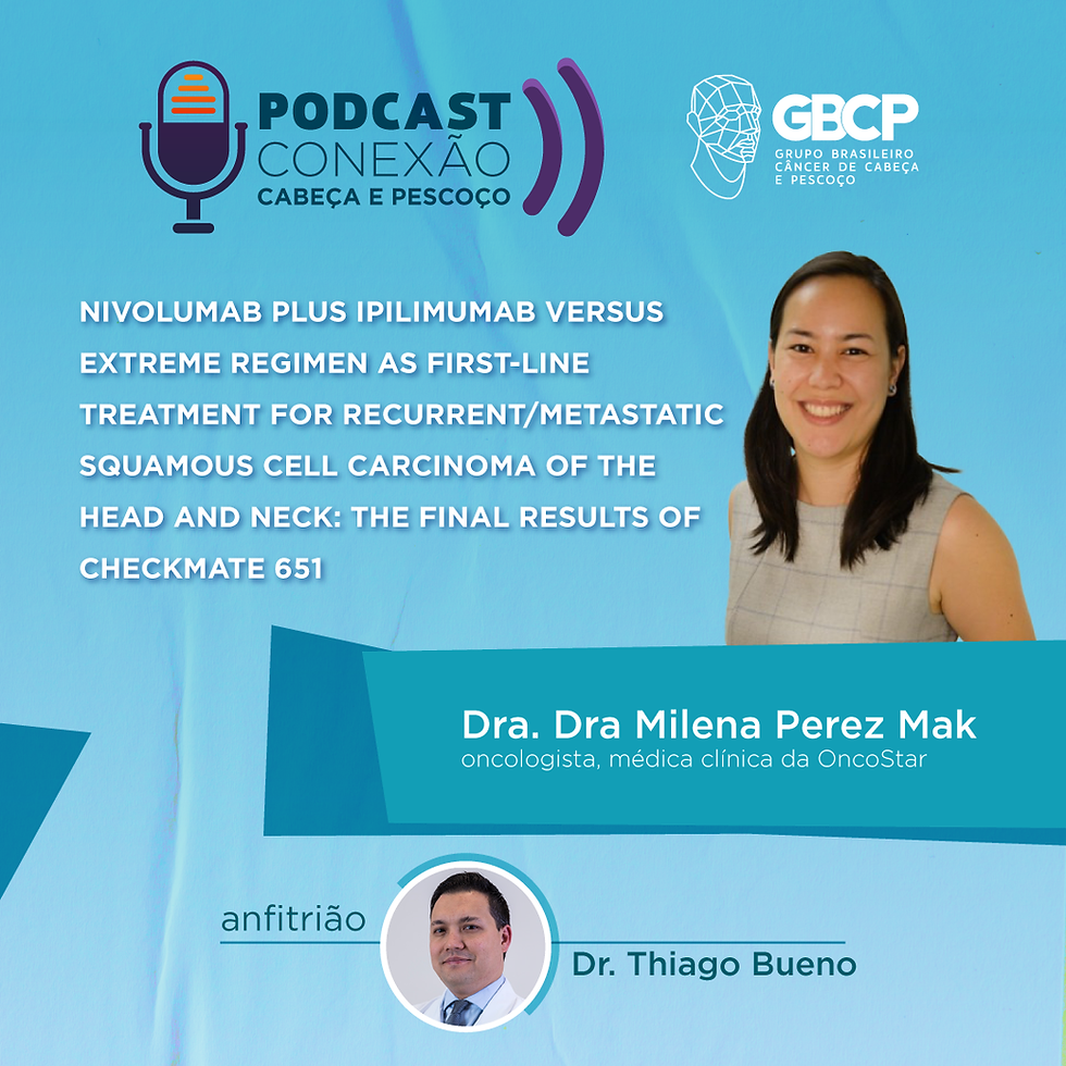 Nivolumabe mais Ipilimumabe não melhorou sobrevida de pacientes com ...