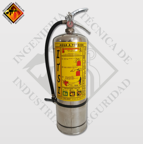 Extintor de H2O 9 L Inoxidable | grupoitsi