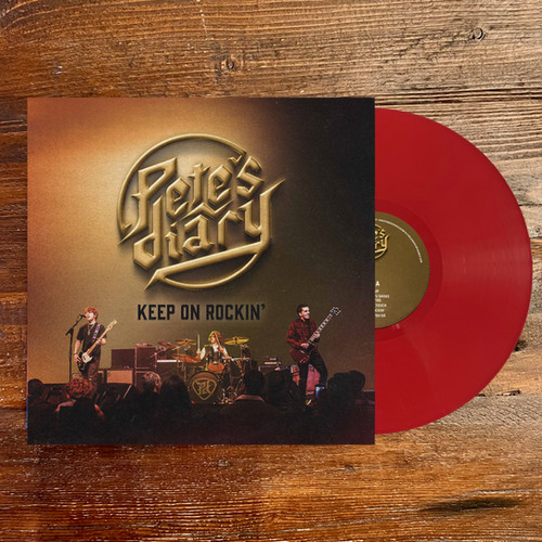 Pete's Diary Keep On Rockin' Album in Limited-Edition Red Vinyl