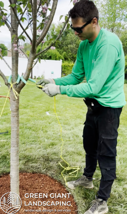 How to Stake a Tree the Right Way