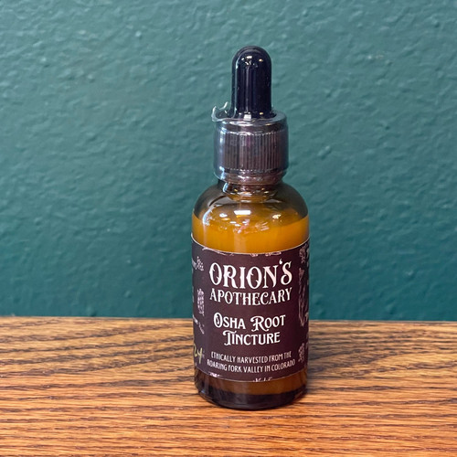 Osha Root Tincture | Orion's Apothecary