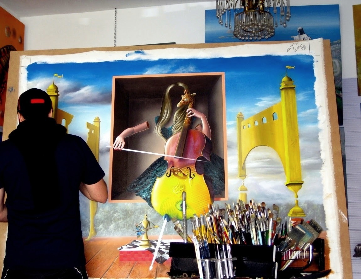 Obra Surrealista A Música