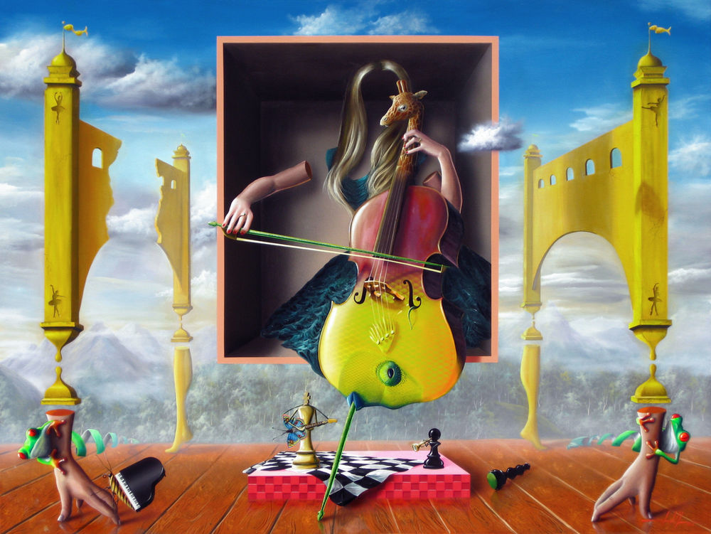 Obra Surrealista A Música