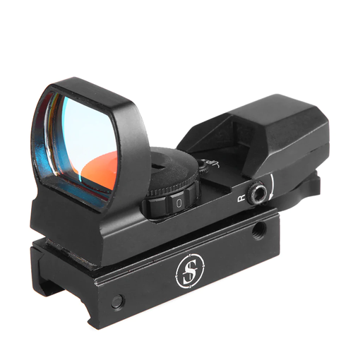 Sniper Red Dot Red and Green Reflex Sight with 4 Reticles ...
