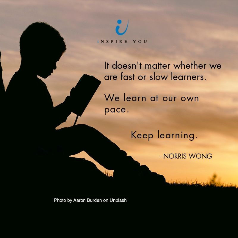 Keep Learning