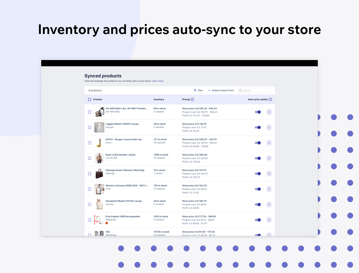 Modalyst - Dropshipping | Wix App Market | Wix.com