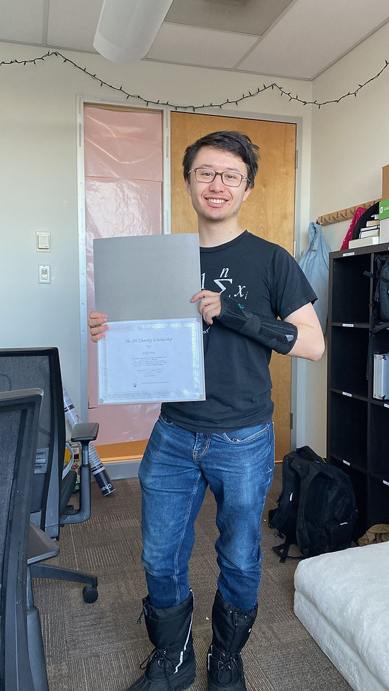 The Yip Lab's newest Zbarsky Award Winner: Eli Hoy!