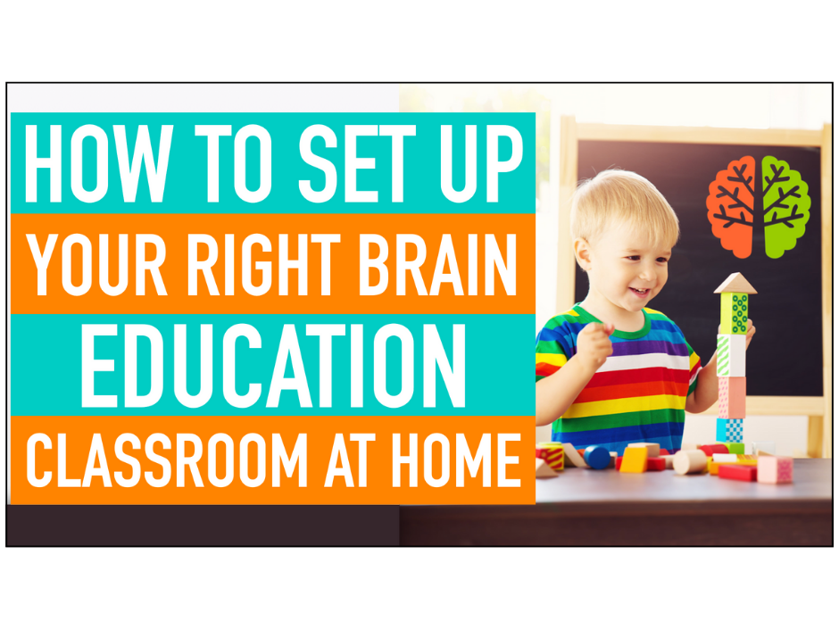 Right Brain Education: How to Set Up your "Right Brain Education ...