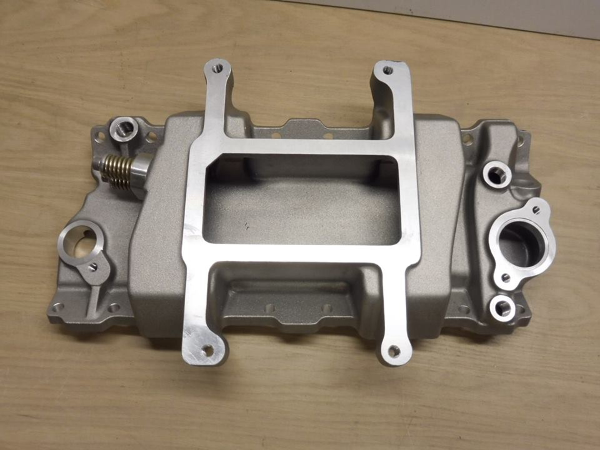 S/B Chev 471 supercharger intake | Old Time Speed