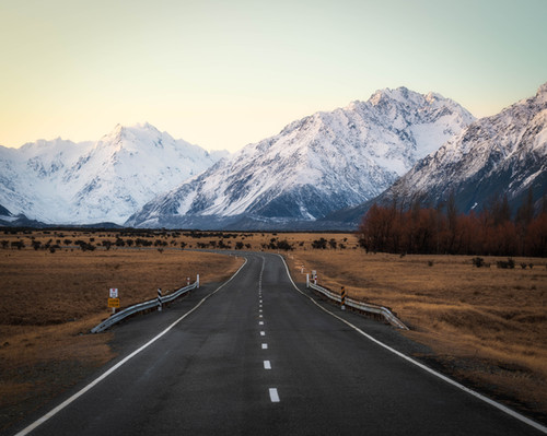 Road To Mount Cook | NZ Scenery Prints