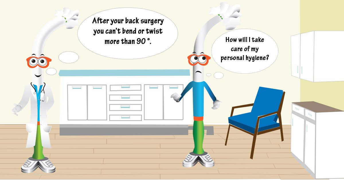 Toilet Aid & Bum Wiper | Freedom Wand