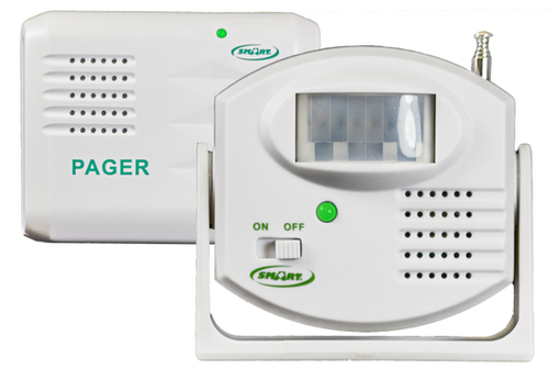 Motion Sensor Alarm With Pager | healthsaveralarms