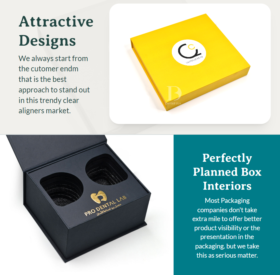 Top Denture Boxes for Imprinting