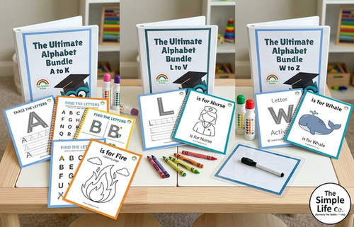 The Ultimate Alphabet Bundle | The Simple Life Co