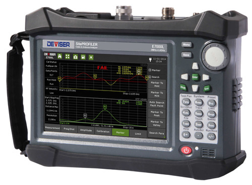Deviser E7000L Cable & Antenna Analyzer | AurasPro