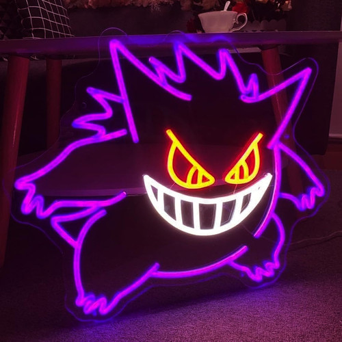 Pokemon Gengar LED Neon Sign | GEISHAGAMERS