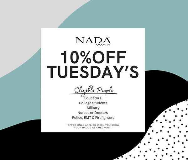 Promotions | Nada Wax