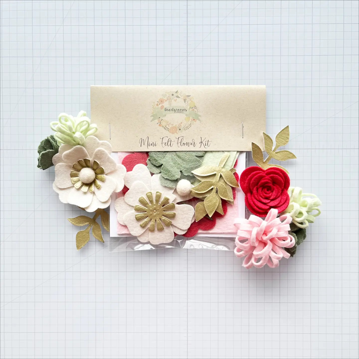 Mini Felt Flower Kit | Create Studio Atx