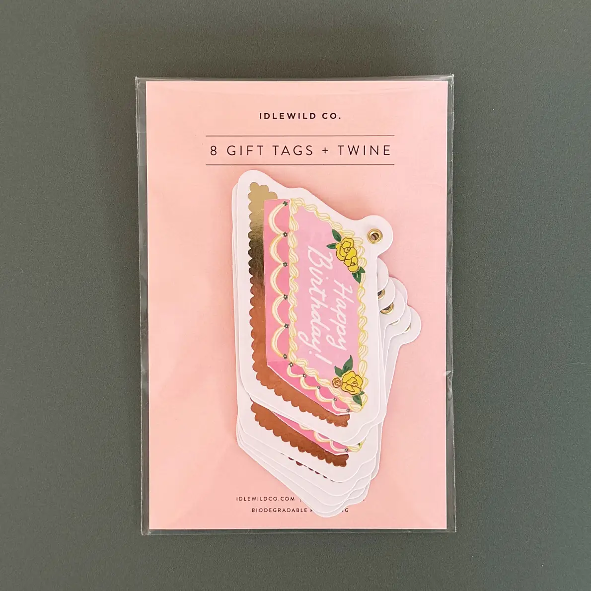 Sheet Cake Diecut Gift Tags | Create Studio Atx