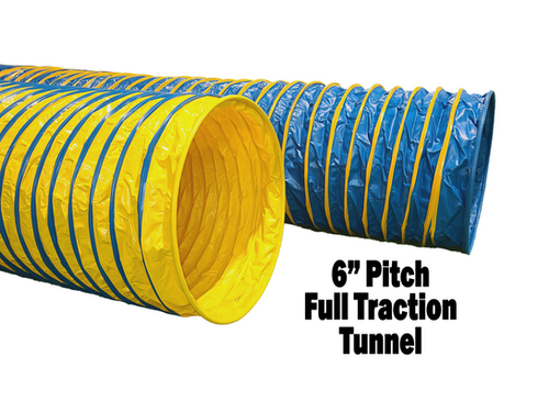 850 GSM 24" Full Traction Tunnel (6" Pitch) | Agilityworld.com