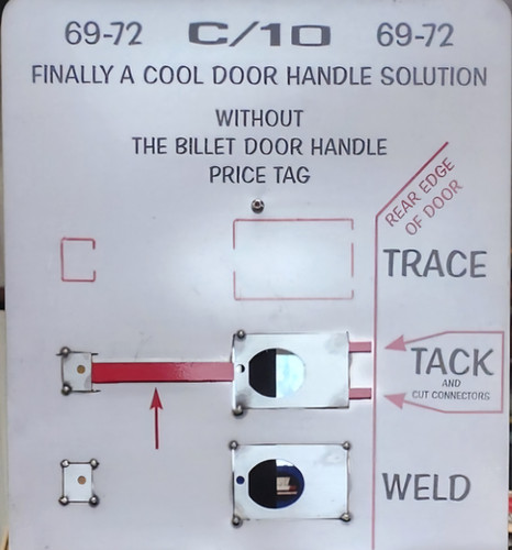 67-72 C-10 door handle kit | Hot Rod Innovations