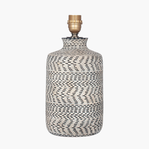 Atouk Natural Stoneware Lamp Base | Thirty Three Interio