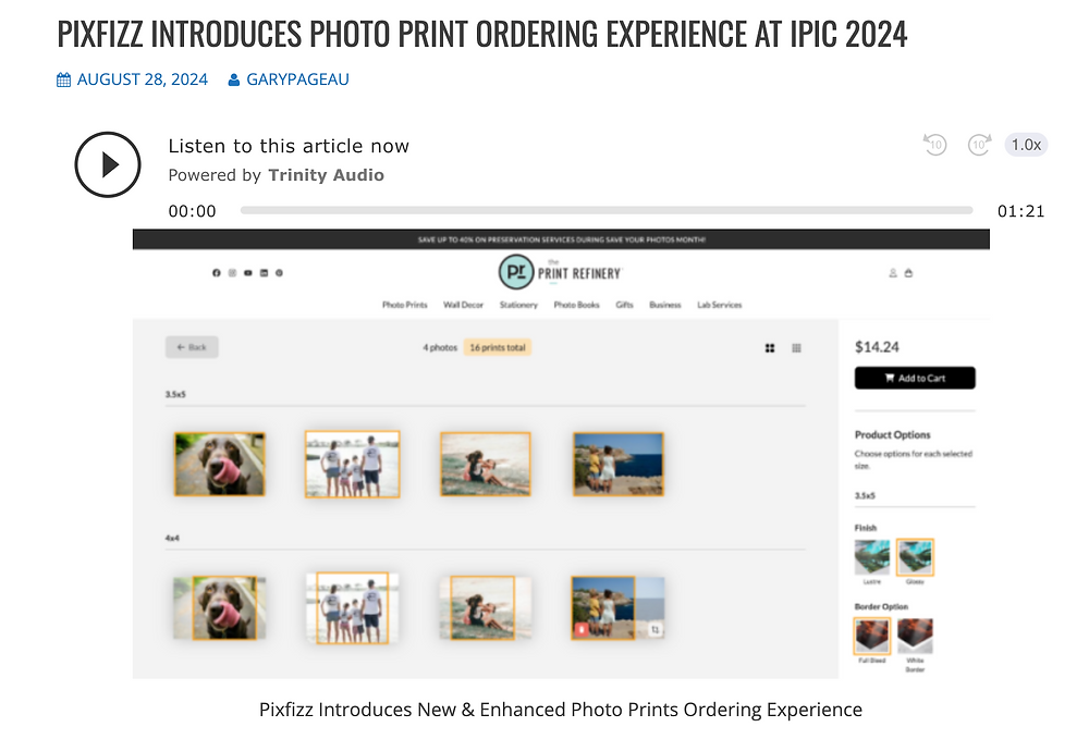 Pixfizz Mentioned by The Dead Pixels Society for Our New Photo Print ...