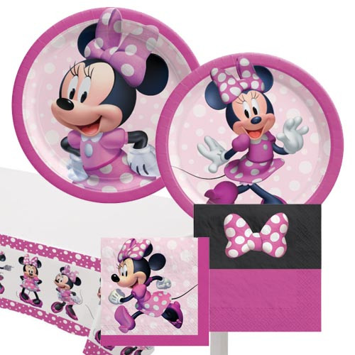 Minnie Mouse Forever Tableware Kit | Dean's Party Mania