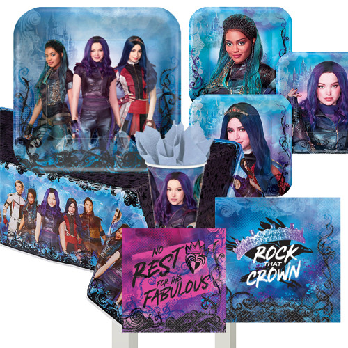 Descendants 3 Tableware Kit | Dean's Party Mania