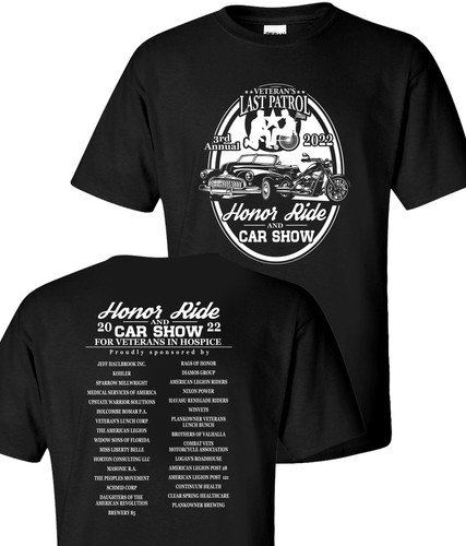 2022 Honor Ride T-Shirt | Veterans Last Patrol
