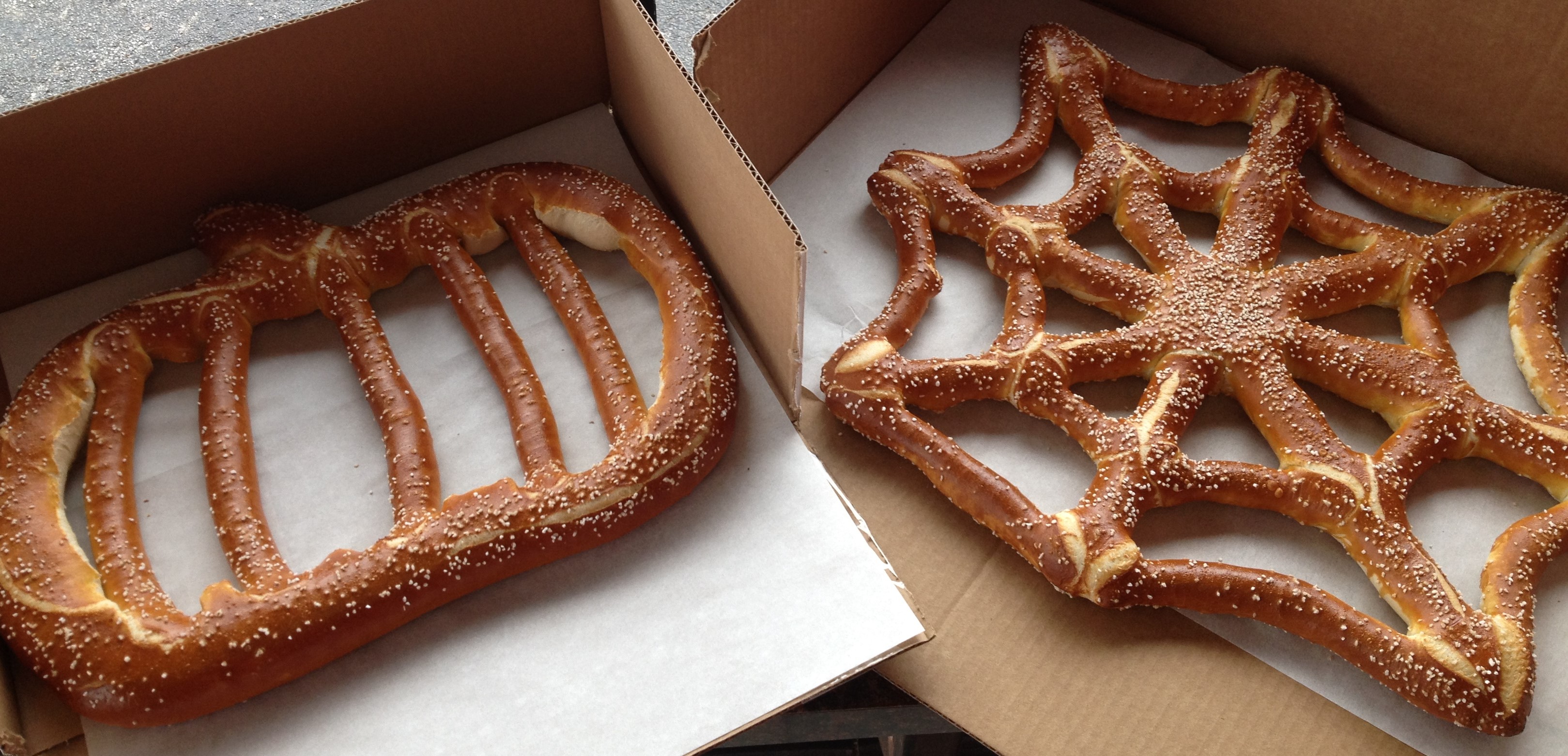 Pretzel Boy's Custom Shaped Pretzels, Party Trays and more