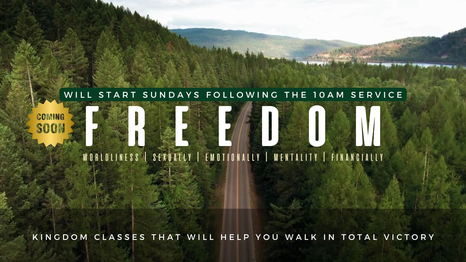 Freedom Classes | Kindomchurchhouston