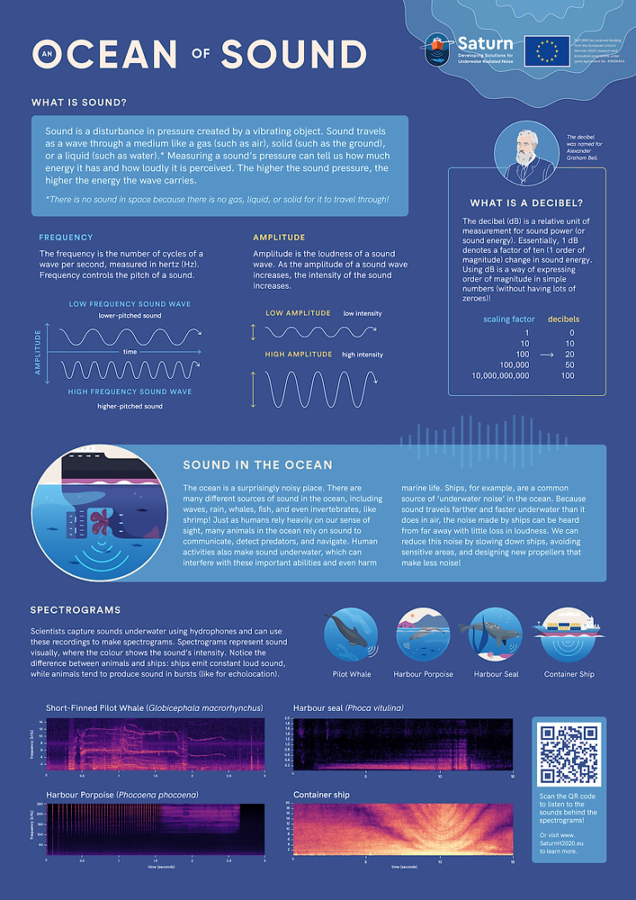 Ocean Sound Poster for Students and Classrooms