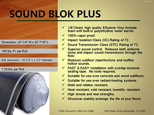 FA 3 in 1 Sound Blok Underlayment | cwf-new